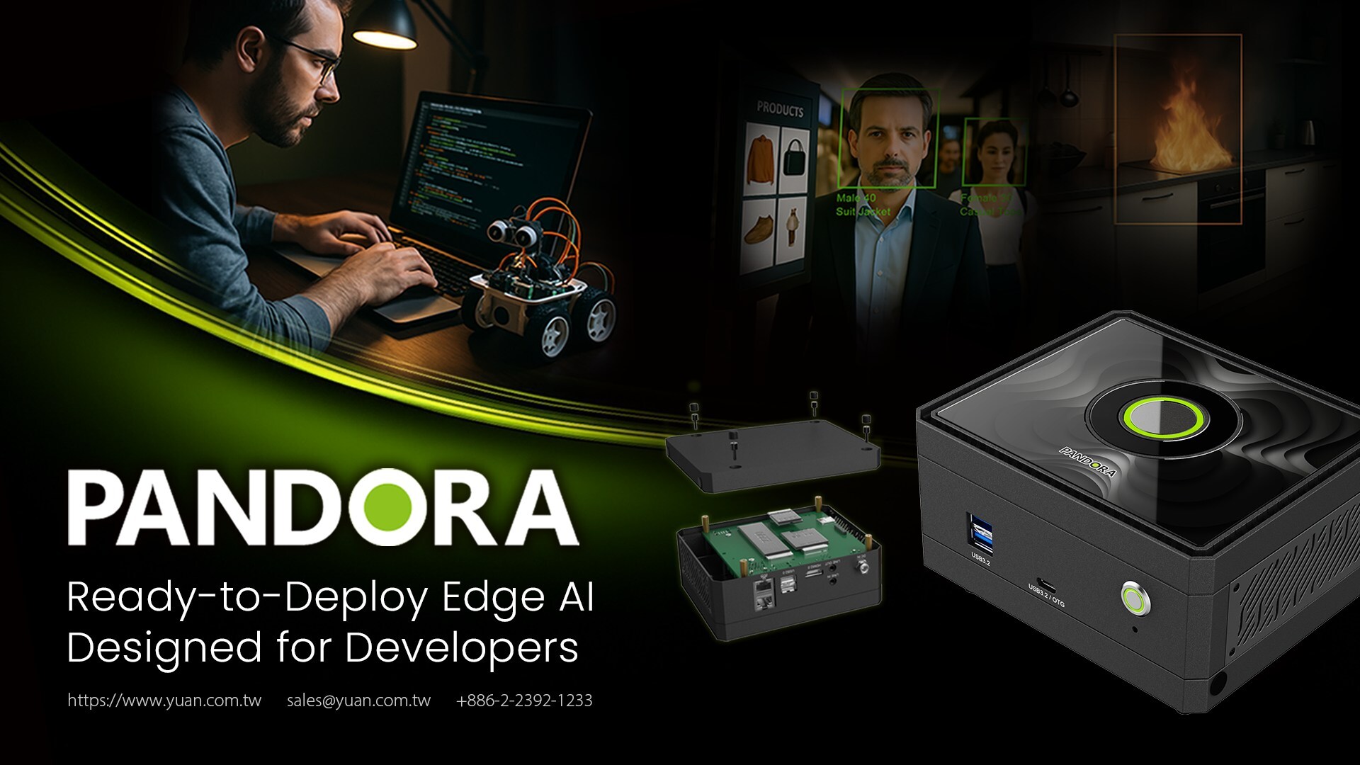 YUAN Unveils Pandora: Ready-to-Deploy Edge AI Designed for Developers ...